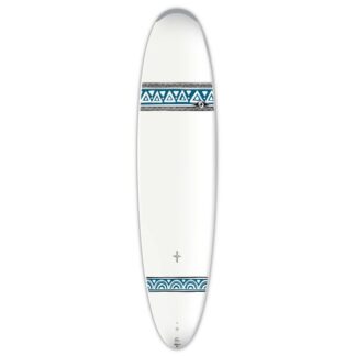Sunride Surfboard Mal Blue Hibiscus - BUY ONLINE! - Manly Surfboards
